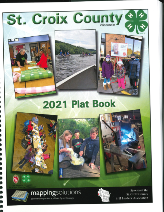 2021 Plat Book Available – Extension St. Croix County